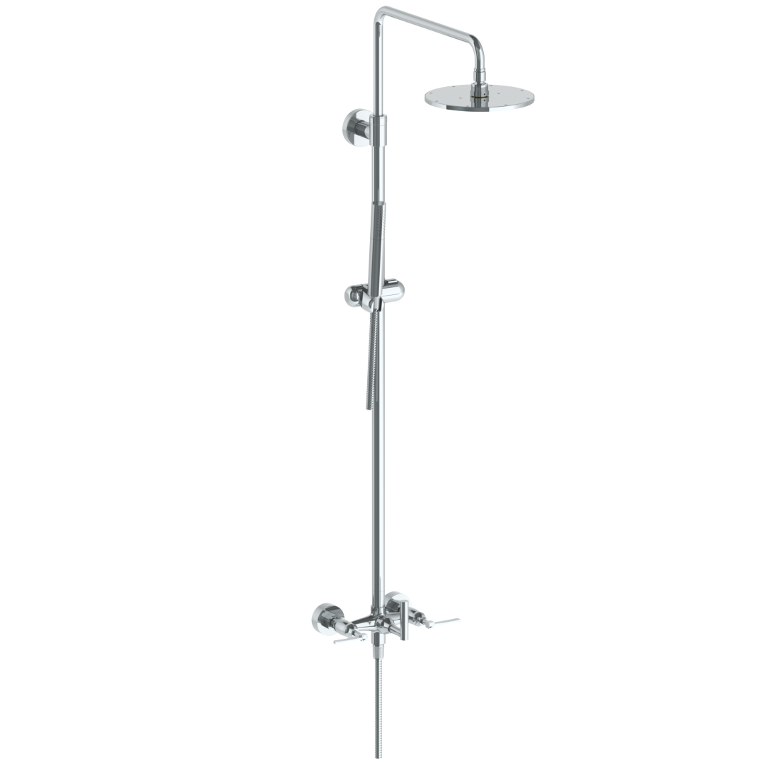 Wall Mounted Exposed Shower with Hand Shower | Watermark Designs