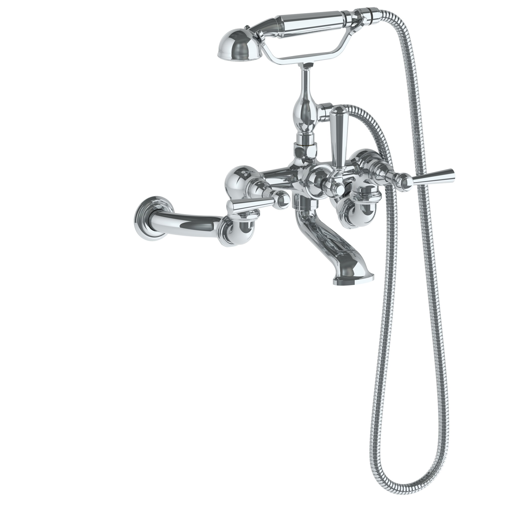 Wall Mounted Exposed Bath Set with Hand Shower | Watermark Designs