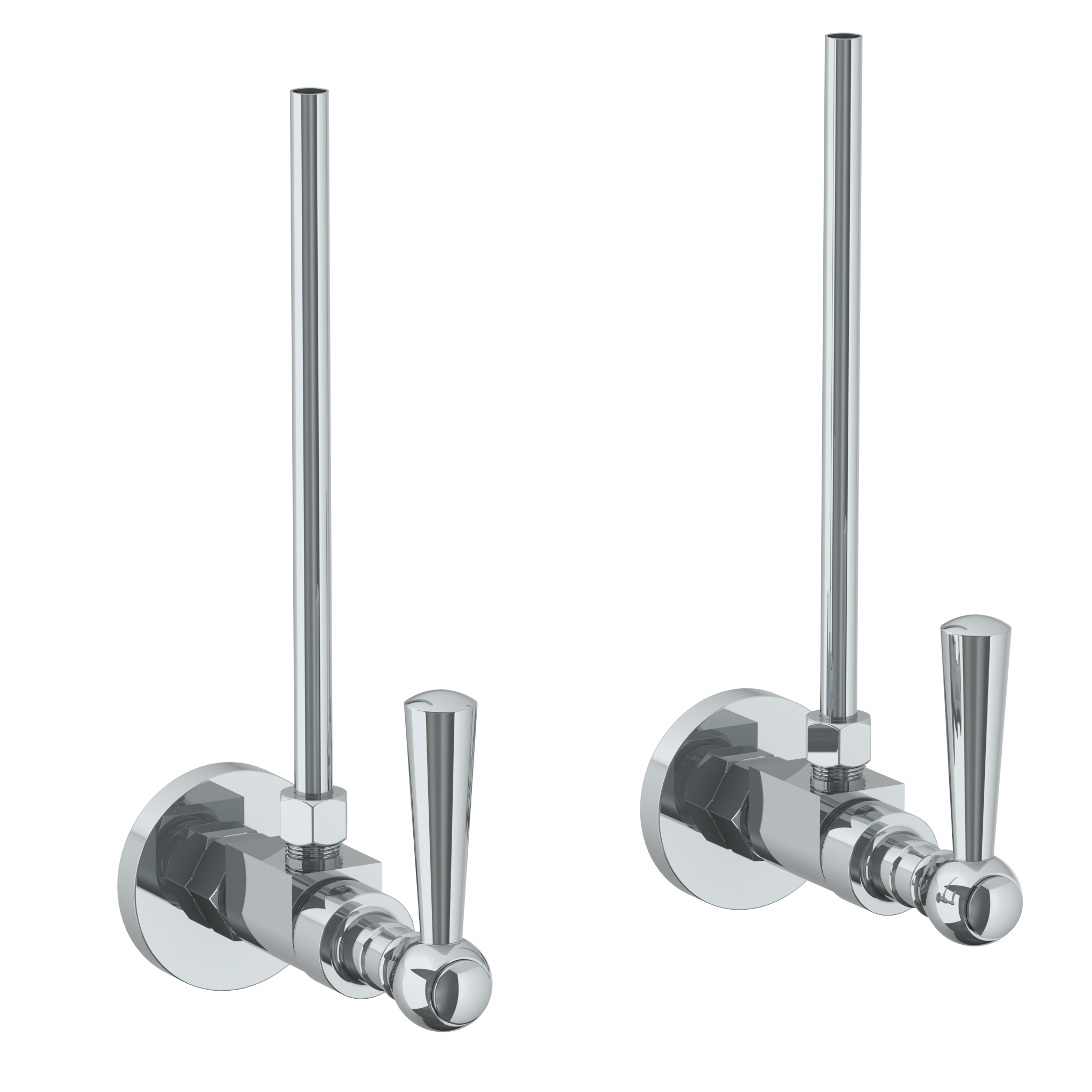 Lavatory Angle Stop Kit -1/2" Compression x 3/8" OD Compression ...