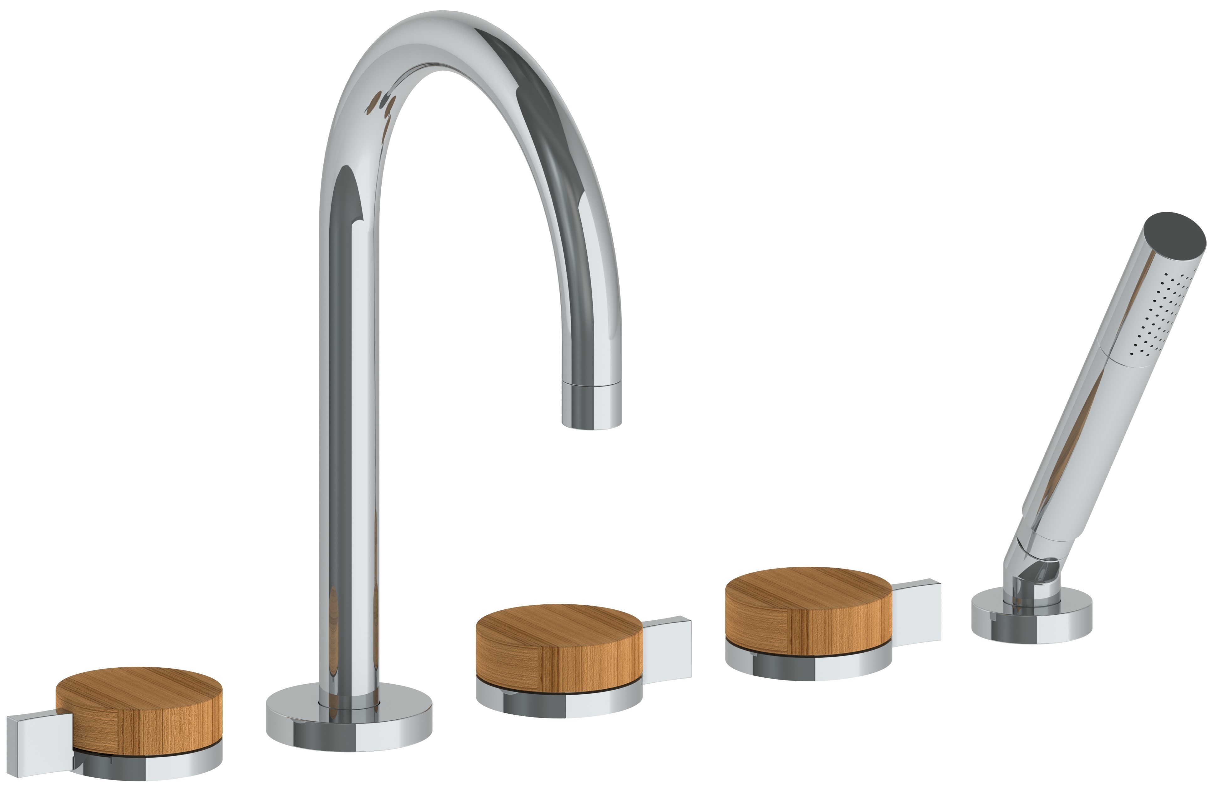 Deck Mounted 5 hole Bath set | Watermark Designs