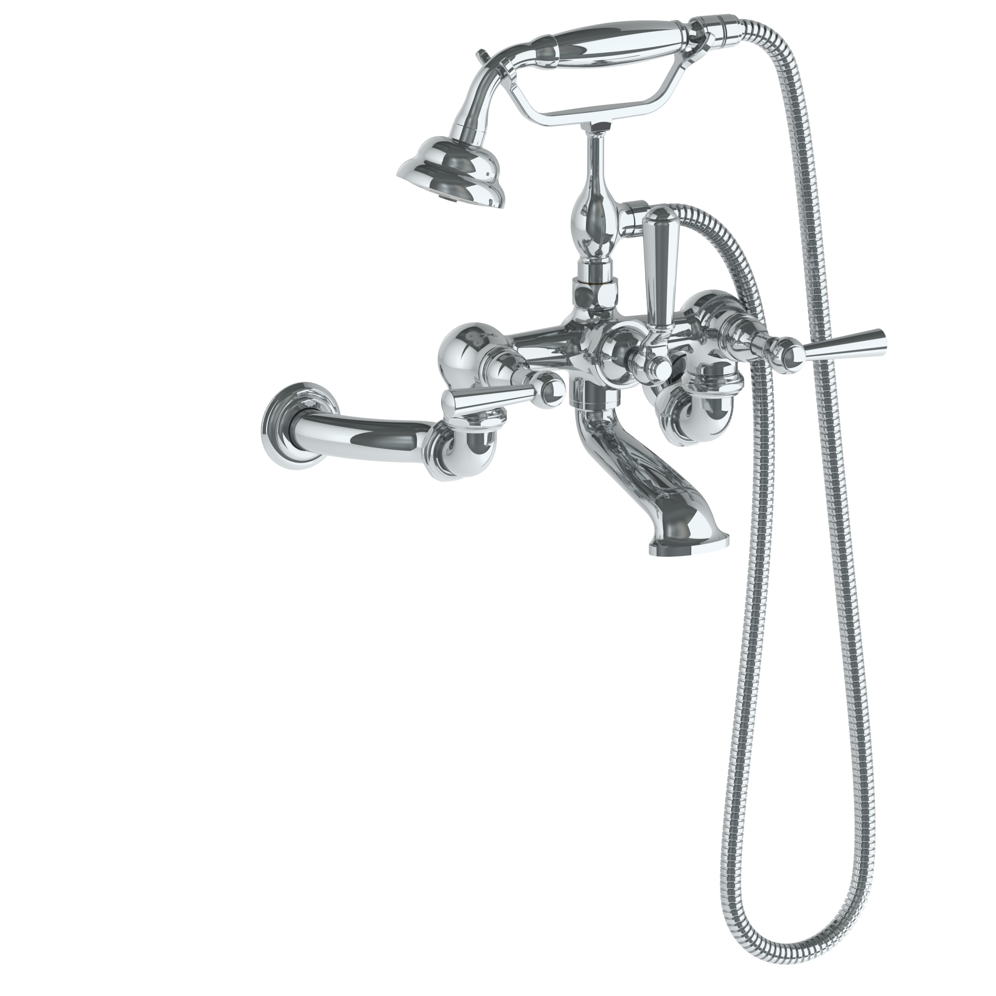 Wall Mounted Exposed Bath Set with Hand Shower | Watermark Designs