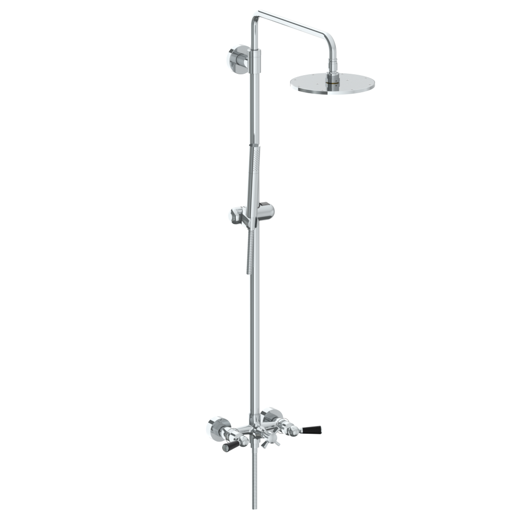 Wall Mounted Exposed Shower with Hand Shower | Watermark Designs