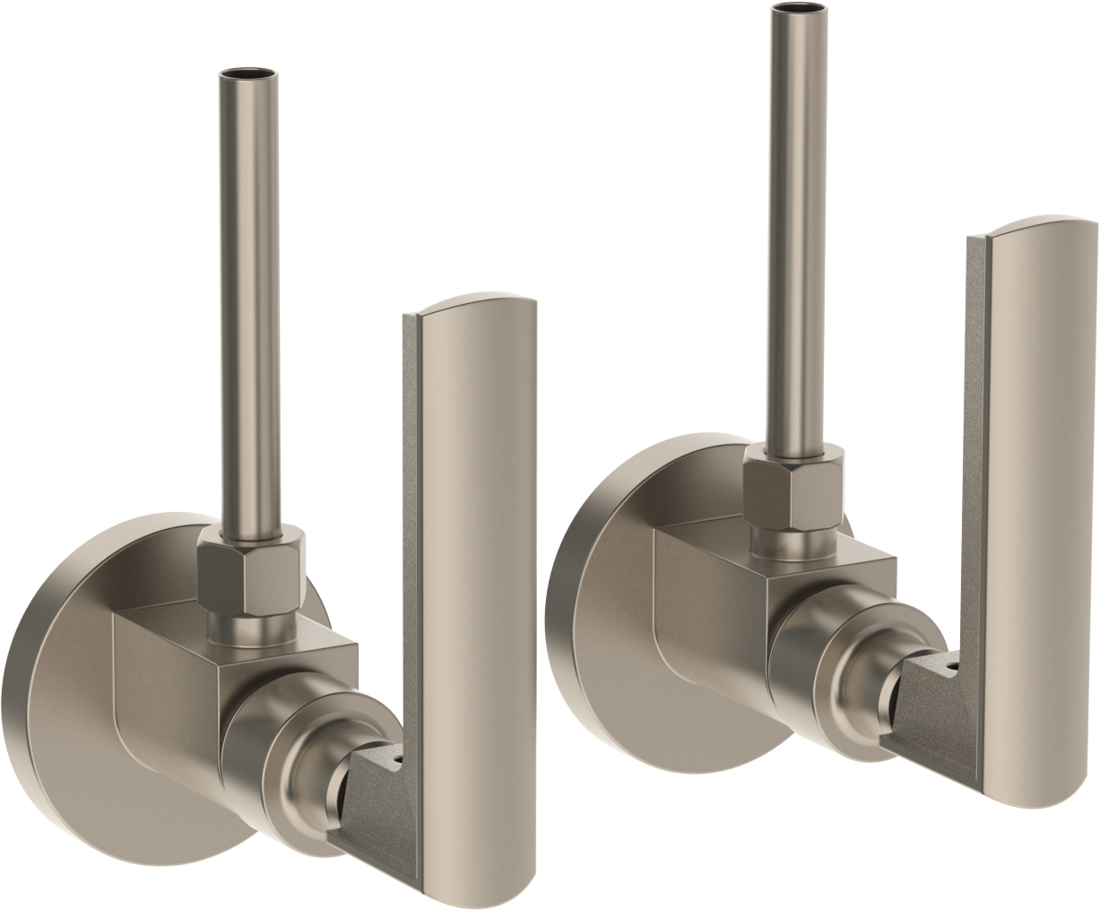 Lavatory Angle Stop Kit -1/2" IPS x 3/8" OD Compression | Watermark Designs