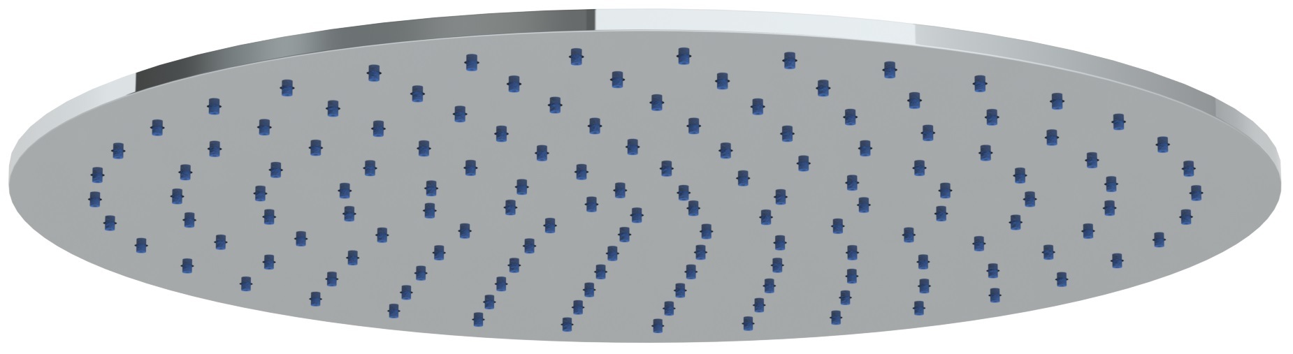 1/2" Round Antiscale Shower Head- 16" | Watermark Designs