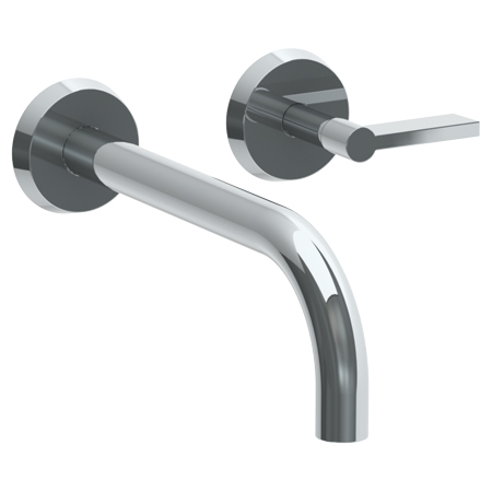 Wall Mounted 2 Hole Lavatory Set with 8 3/4" spout | Watermark Designs