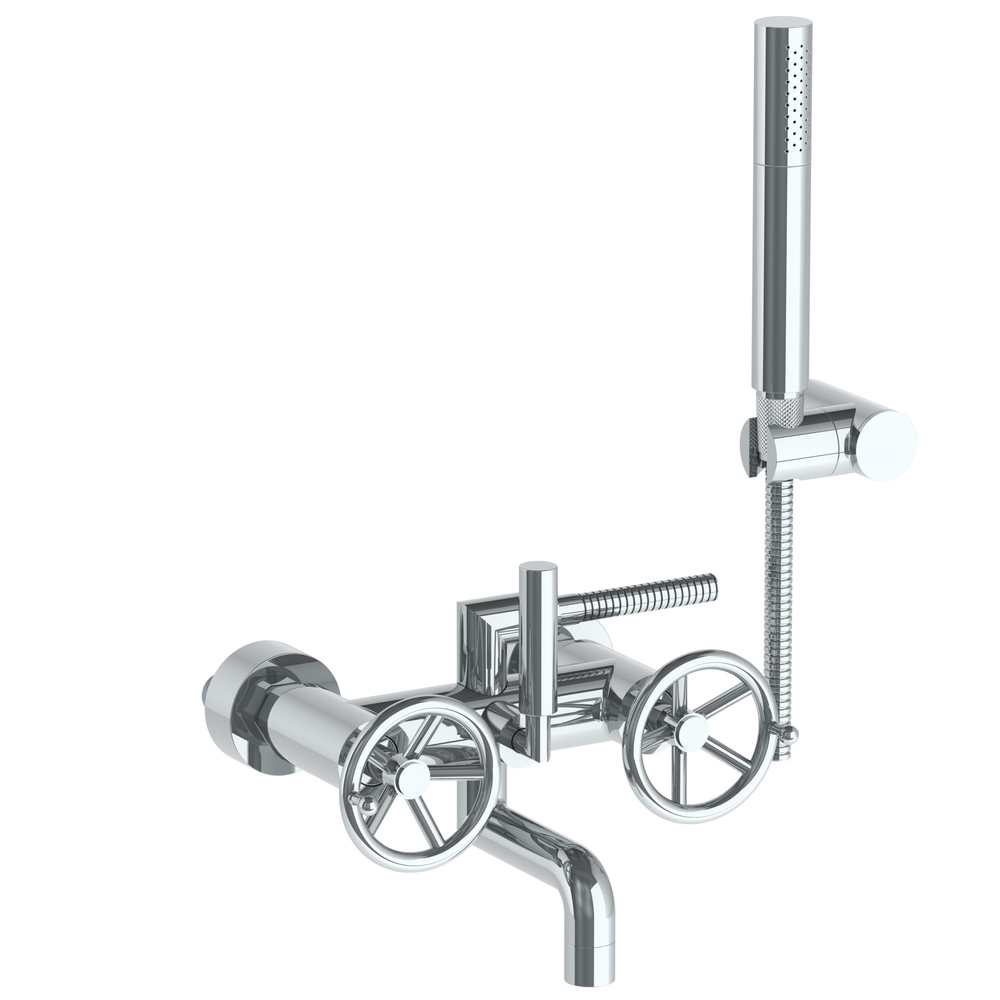 Wall Mounted Exposed Bath Set with Hand Shower | Watermark Designs