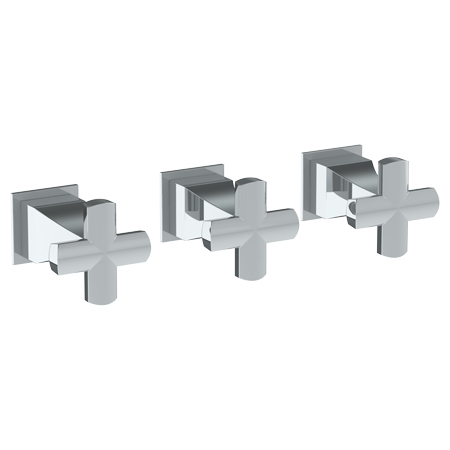 Wall Mounted 3-Valve Shower Trim | Watermark Designs