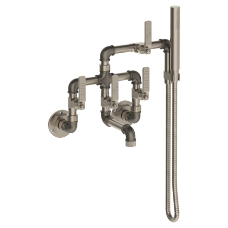 Wall Mounted Exposed Bath Set with Hand Shower | Watermark Designs