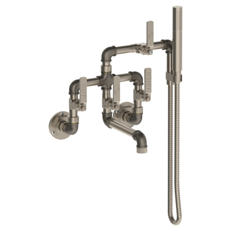 Wall Mounted Exposed Bath Set with Hand Shower | Watermark Designs