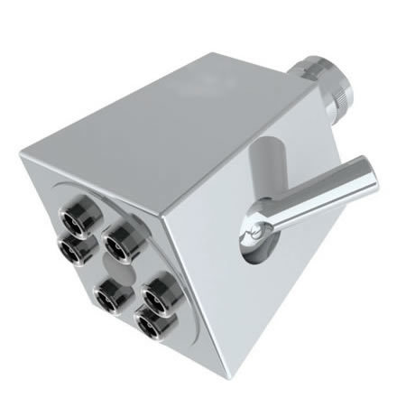 6 Jet Shower Head1.75 GPM At 80 PSI | Watermark Designs