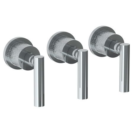 Wall Mounted 3-Valve Shower Trim | Watermark Designs