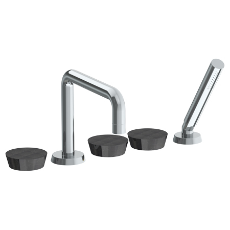 Deck Mounted 5 hole Square Bath set | Watermark Designs