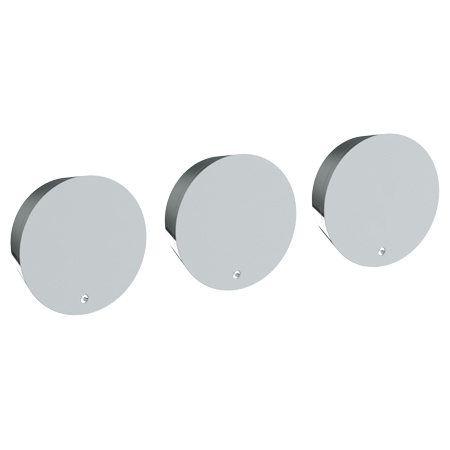 Wall Mounted 3-Valve Shower Trim | Watermark Designs